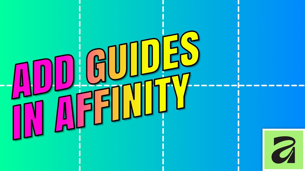 How to Add Guides in Affinity