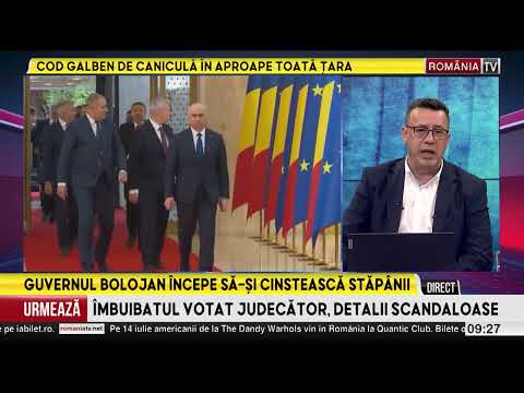 Ilie Bolojan începe să-și plătească gras stăpânii. Tun de 3 miliarde euro pentru nașu' mare Macron
