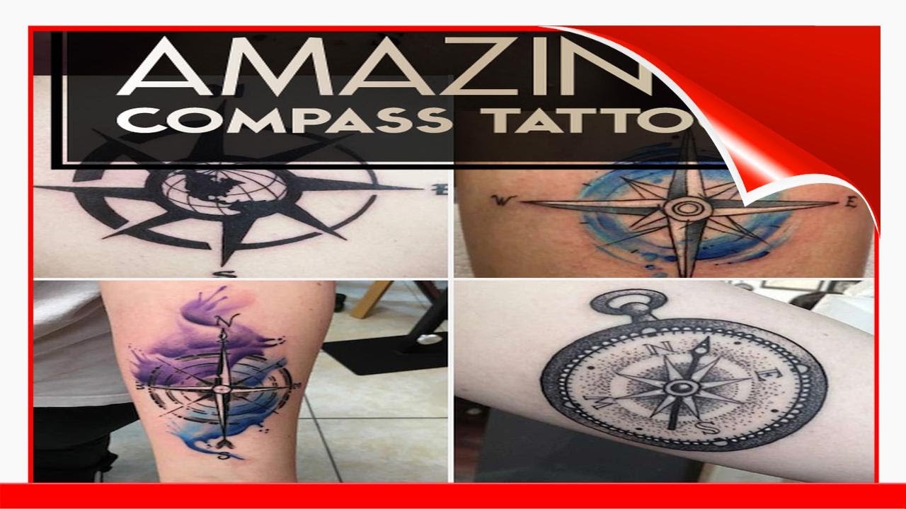 42 Friggin Amazing Compass Tattoos !