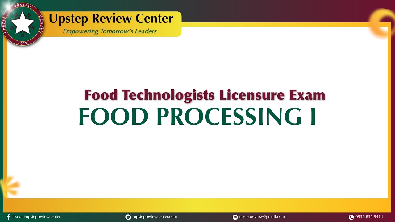 [URC] FTLE: Food Processing I 🍎🔬