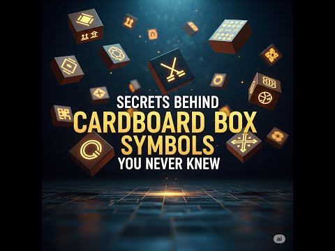Secrets Behind Cardboard Box Symbols You Never Knew