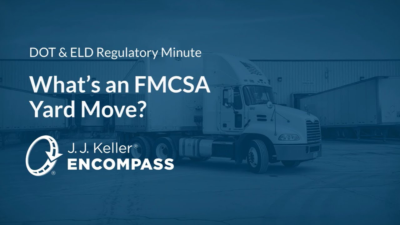 What’s an FMCSA Yard Move?