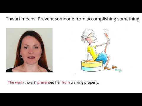 Remember Meaning Of Thwart Using Pictures and Mnemonics