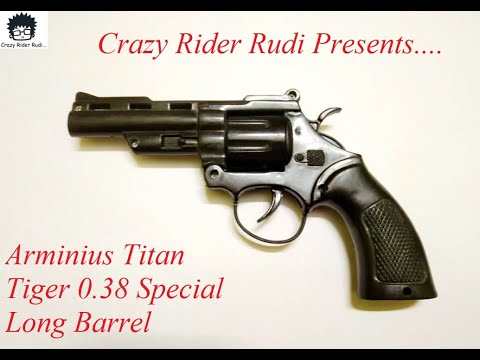 Arminius Titan Tiger 38 Special Long Barrel (BB Gun) review and fire testing.