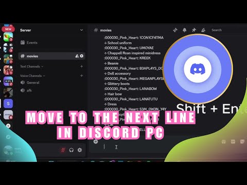 How to Move to the Next Line in Discord PC | Enter Without Sending the Message!