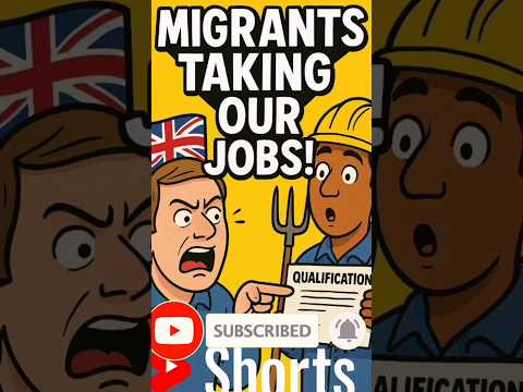 "Migrants Taking Jobs AND Degrees? British Rant Goes Viral ๐ #Shorts #funnyvideo