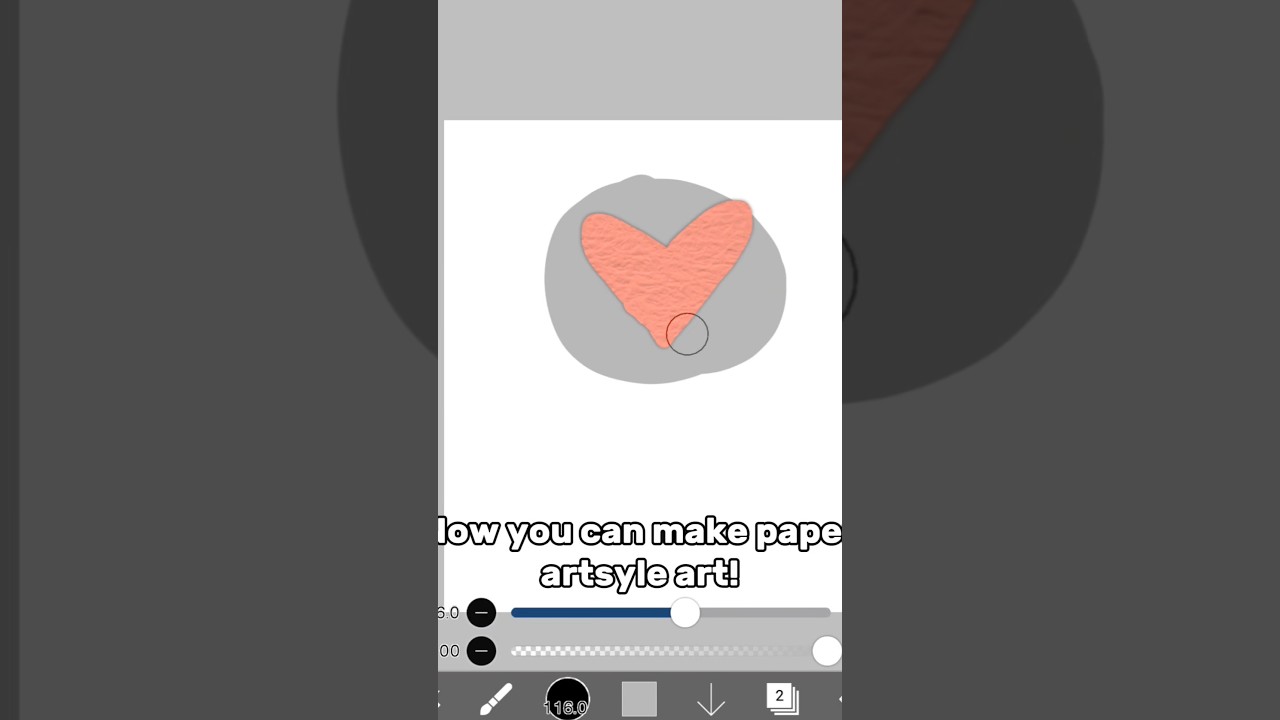 Paper artstyle tutorial! #dandysworld #art #tutorial