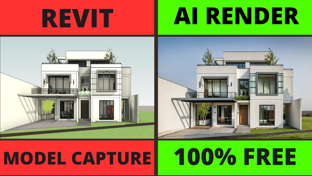 How to Render a Revit Model Using AI - 100% Free