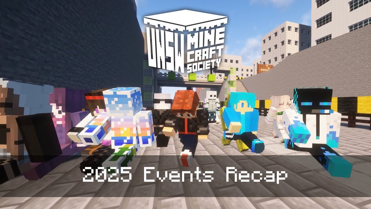 2025 Events Recap - UNSW Minecraft Society