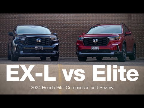 2024 Honda Pilot EX-L vs Elite | Comparison and Review