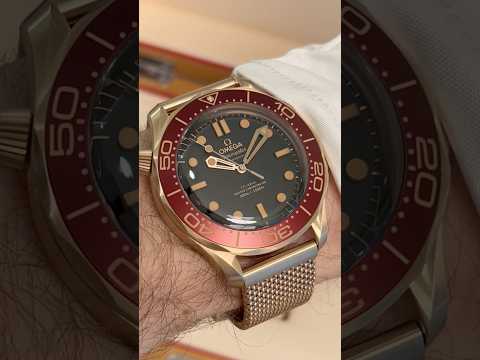 THE NEW 2025 OMEGA SEAMASTER DIVER 300m in BRONZE GOLD