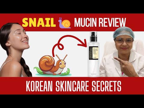 COSRX SNAIL MUCIN, I tried and this happened 😳 #trending #skin #glow
