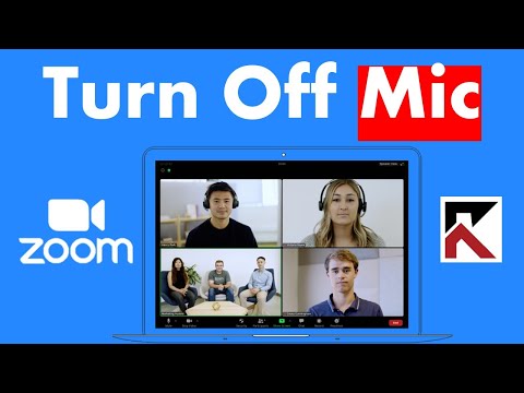 How To Turn Off Zoom Microphone mute