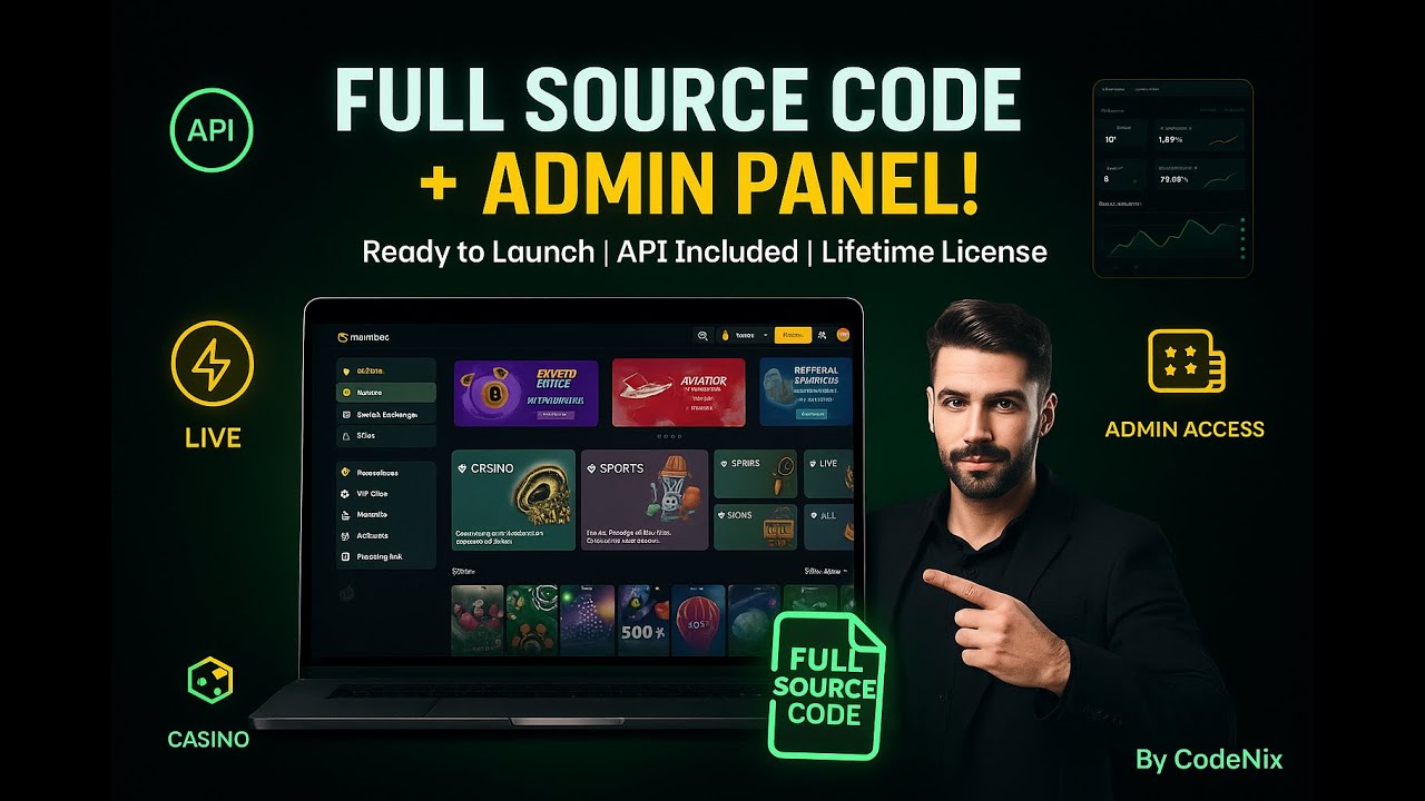 How to make Crypto casino Gaming Website like Stake | BC Games | admin panel and source code