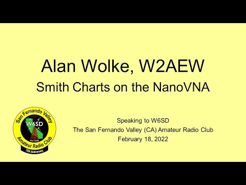Alan Wolke, W2AEW, on Smith Charts