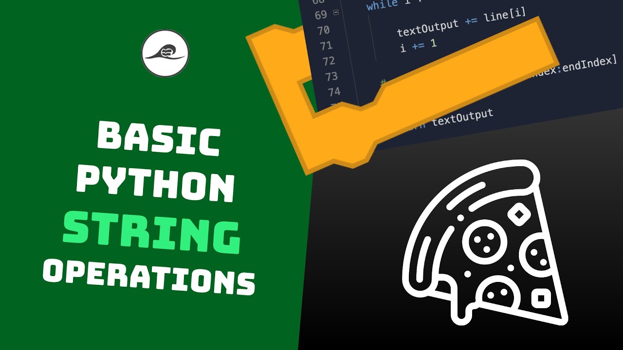 Basic Python String Operations Slice and Combine