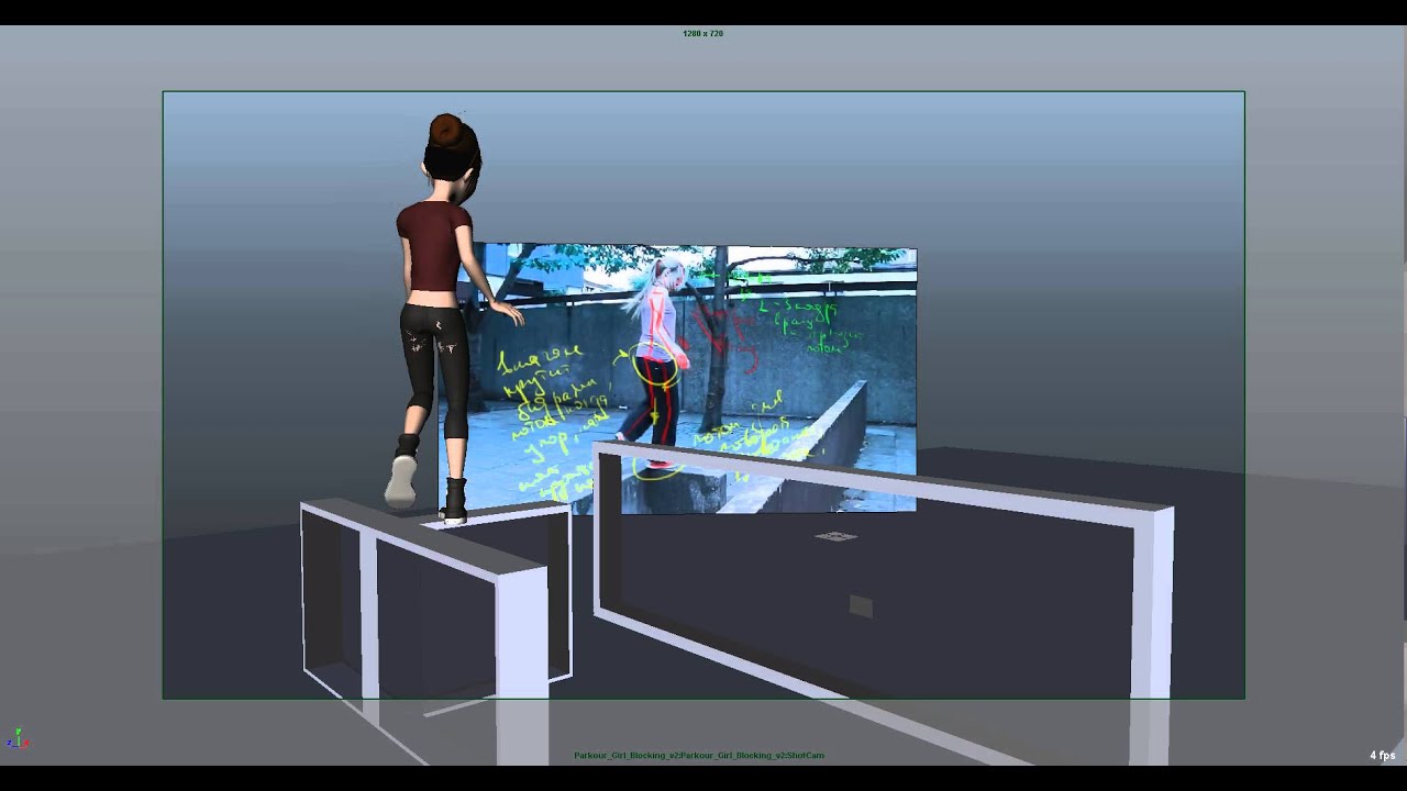 Parkour, Splining, 1st Pass