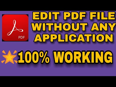 #Android #editPdf #Pdfeditor #chrome #browser How to EDIT PDF without any App