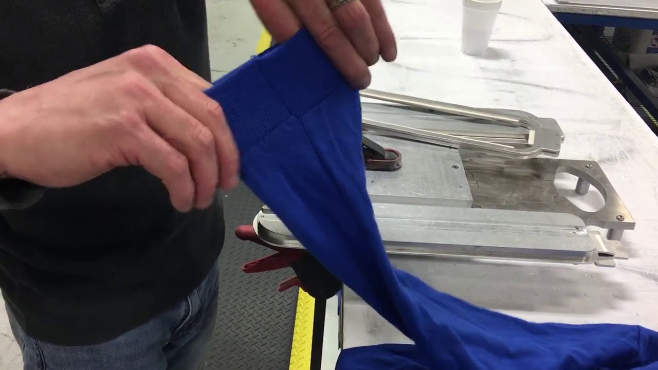 Action Engineering's Dual Sleeve Platen for DTG Printing