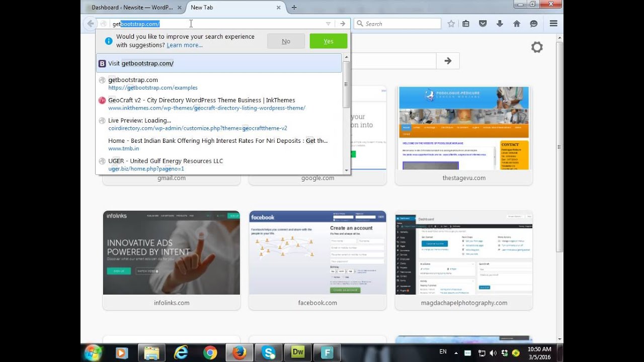 WordPress Tutorial - How to create a Bootstrap WordPress Theme - Step 2