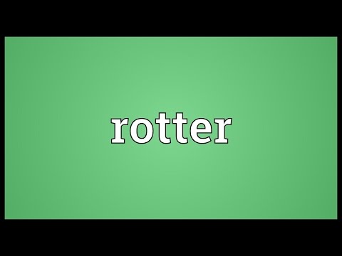 Rotter Meaning