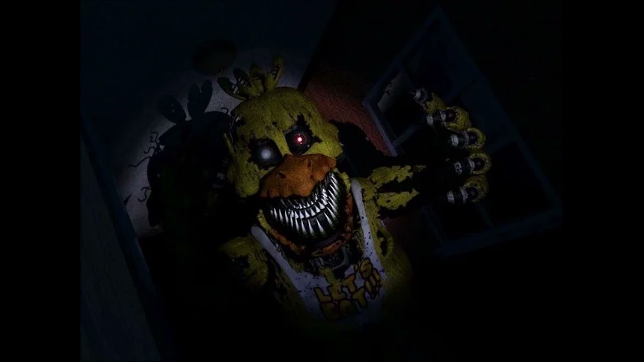 (FNaF 4) Nightmare Chica sings FNaF Song (Atpunk Remix)