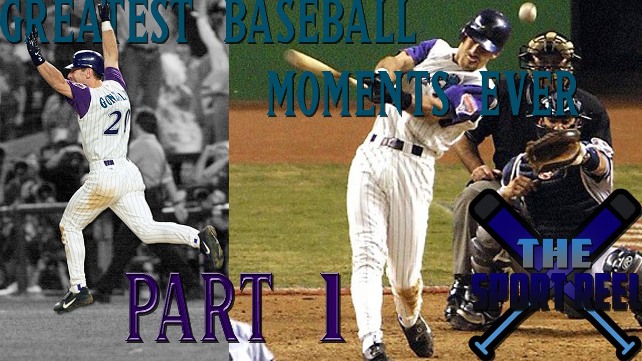 Greatest Baseball Moments Ever Part 1