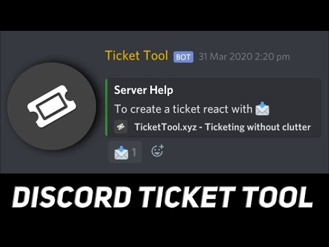 How To Make A Discord Ticket Bot No Coding Easy 247 !!