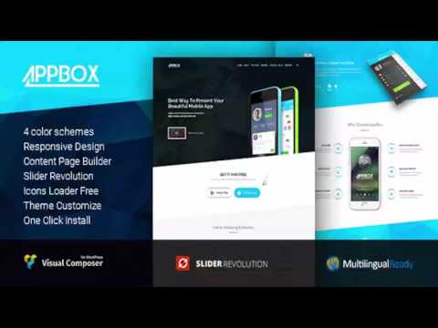 AppBox - App Landing & App Store WordPress Theme | Themeforest Website Templates and Themes