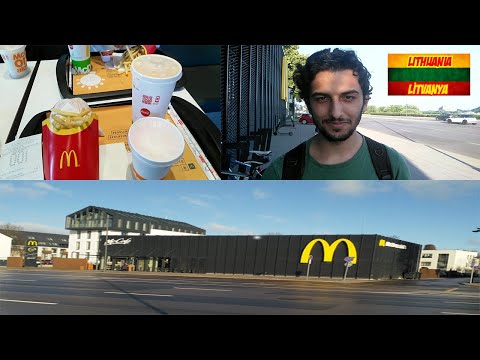 LIFE IN LITHUANIA MCDONALD'S PRICES
