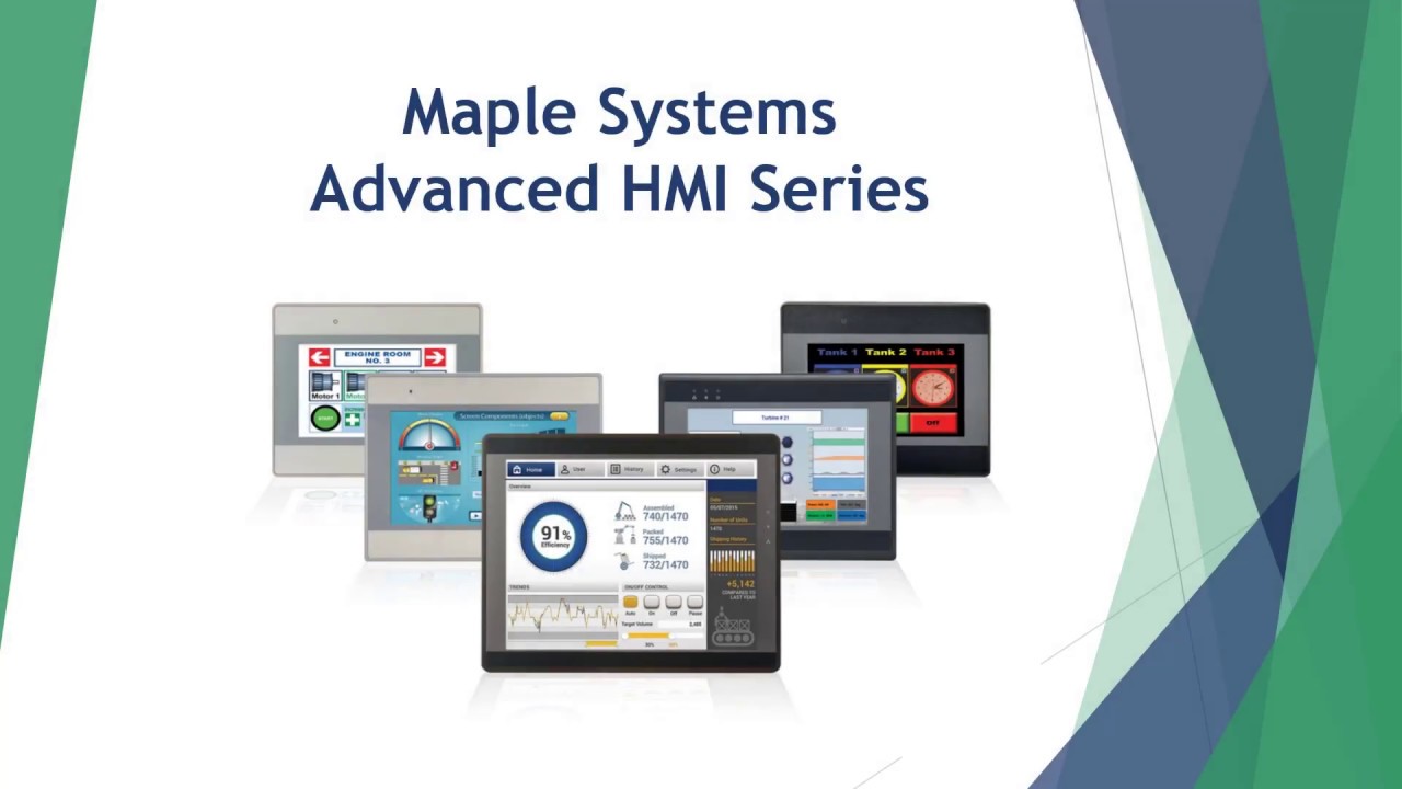 Maple Systems Advanced HMI Series Overview