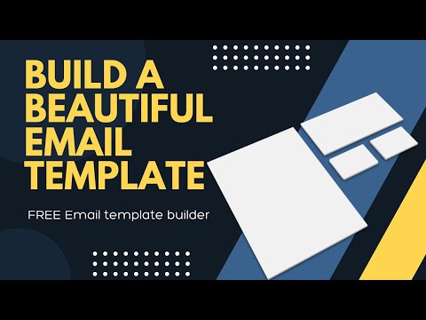 Free Email Template - Beautiful Email HTML Template Builder