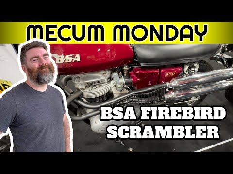 Mecum Monday | Episode 22 - 1971 BSA Firebird Scrambler