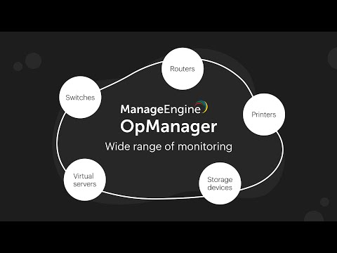 ManageEngine OpManager: Best monitoring software