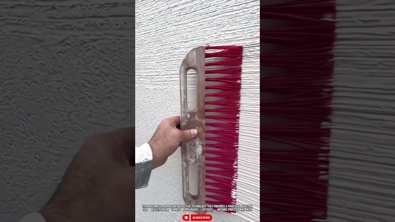 Precision Wall Finishing Texture Brush: Textured Wall Finishing for Creating Decorative Line