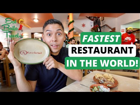 The World’s Fastest Restaurant is in Guadalajara, Mexico. BUT is it GOOD?! 😮