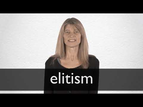 ELITISM definition and meaning | Collins English Dictionary