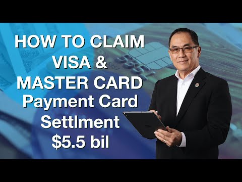HOW TO CLAIM the $5.54 Billion Visa/Mastercard Settlement