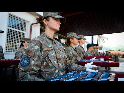 EUFOR Operation Althea Medal Parade held at Camp Butmir