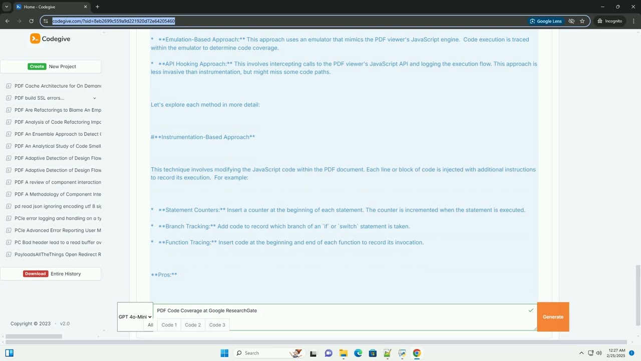 pdf code coverage at google researchgate
