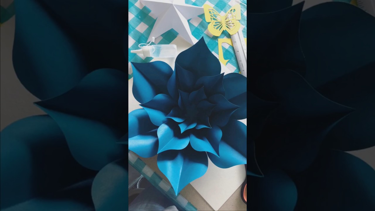 Cómo hacer flores de papel
