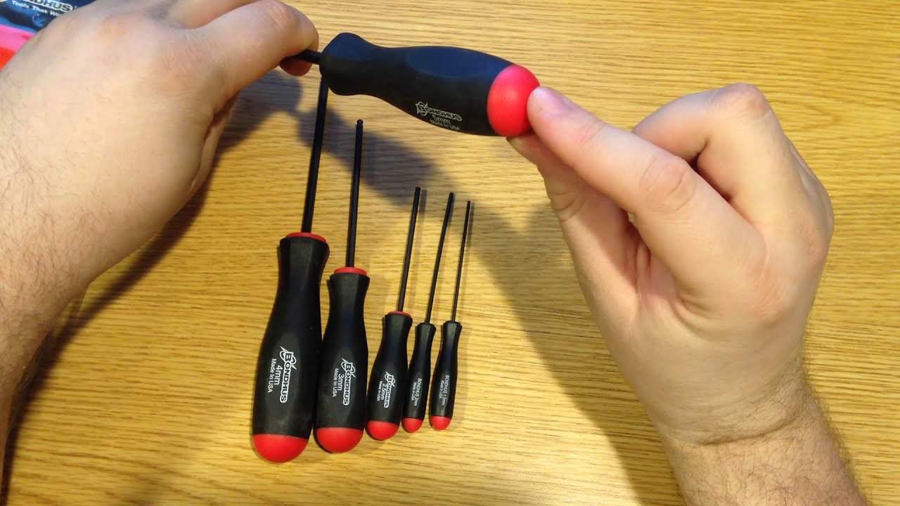 Bondhus Ball End Head Screw Drivers