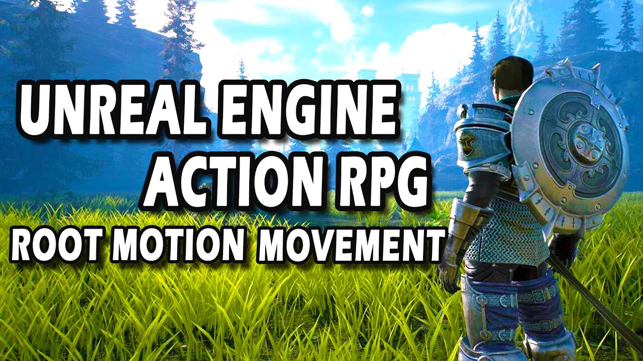 Unreal Engine 5 Action RPG Tutorial | Root Motion Movement & Importing Animations | ARPG #1