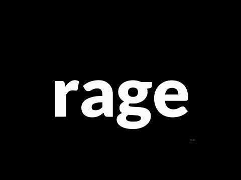 Rage Meaning In Urdu | Rage Meaning | Rage Ka Matlab Kya Hota Hai | Rage Urdu Me