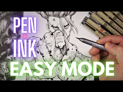 Simplifying Pen And Ink
