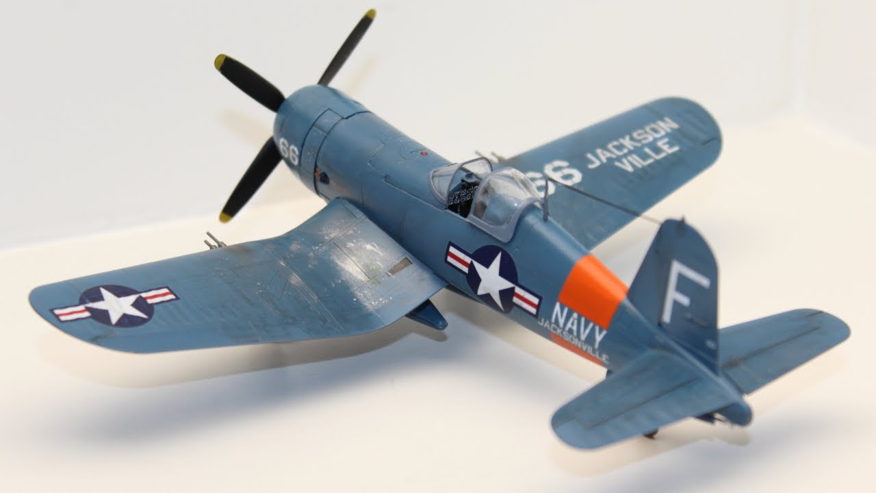 Revell F4U-F Corsair Full Build (Revell 1/72 kit)