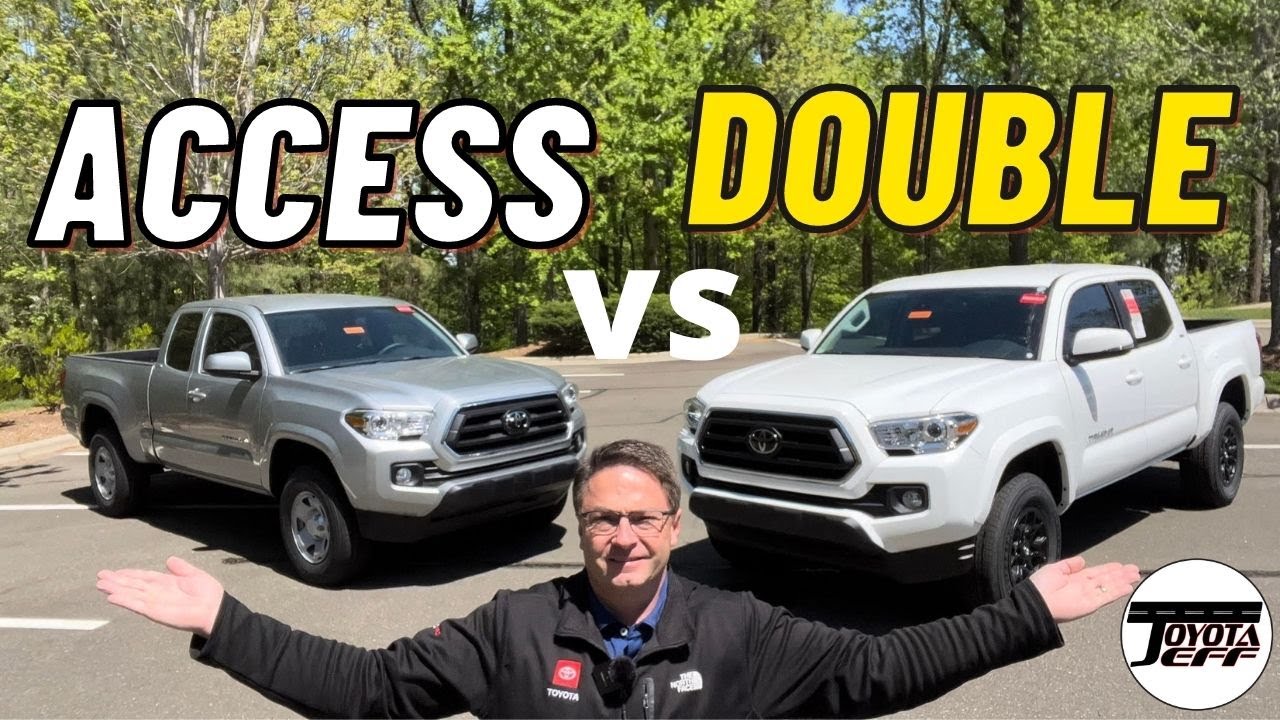 2022 Tacoma Double Cab vs Access Cab - I Compare So You Can Pick!