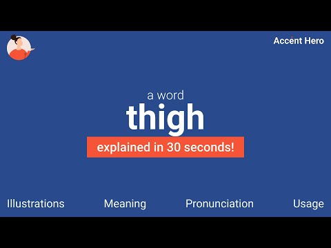THIGH - Meaning and Pronunciation