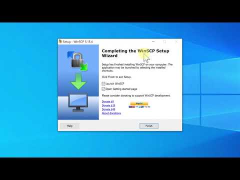 CTEC 122 Installing and Configuring WinSCP on Microsoft Windows
