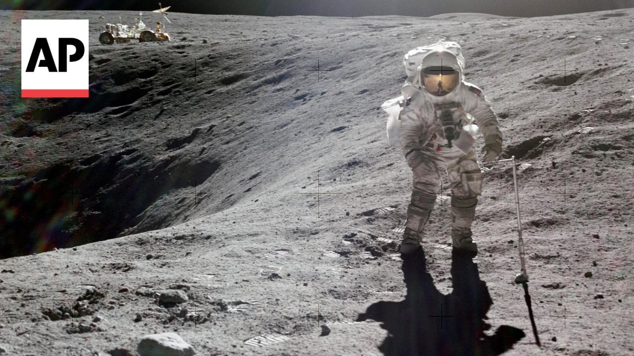 Apollo astronauts left golf balls and bags of poop on the moon's surface